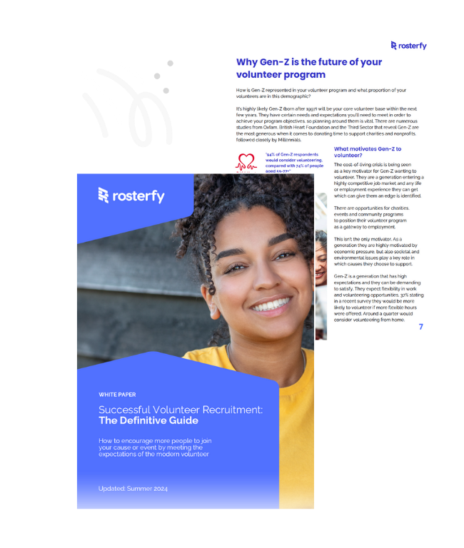 Core Features of Our Volunteer Software | Rosterfy