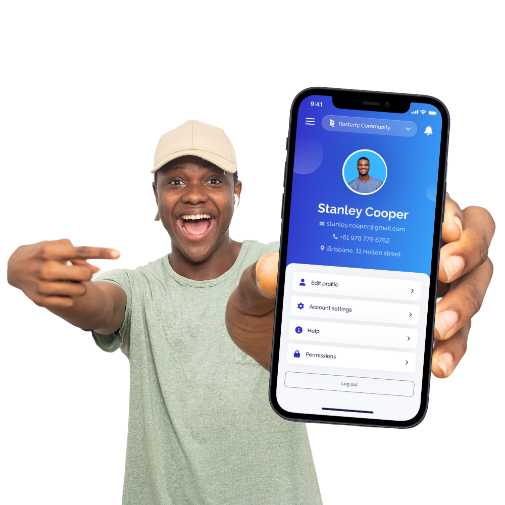Rosterfy App | Volunteer Management Software