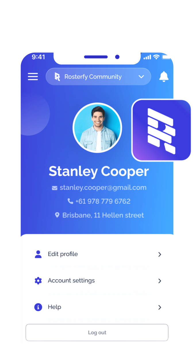 Volunteer App for Organisations & Volunteers | Rosterfy